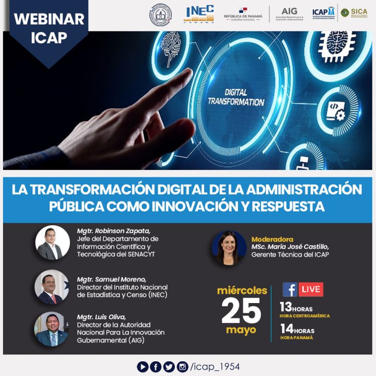 Webinar: La transformación digital de la administración pública como innovación y respuesta ...