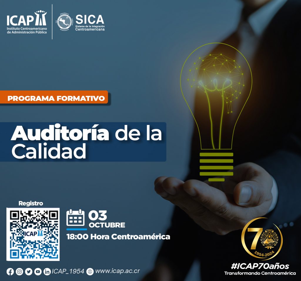 Auditoria de la Calidad - ICAP | Instituto Centroamericano de ...